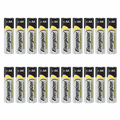 20 x Energizer AA batteries Industrial Alkaline 1.5V LR6 AM3 EN91 ...
