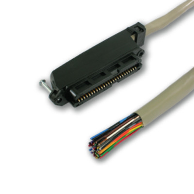 25 Pair Telco Amphenol CAT3 Trunk Cable 50-Pin Female to Blunt - AMP ...