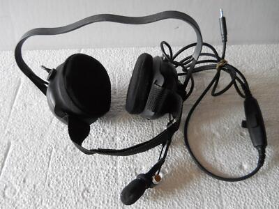 OTTO HEADSET, BEHIND-THE-HEAD STYLE, GROUND COMMUNICATIONS - USED w ...