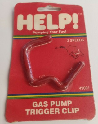NOS Help 49001 Gas Pump Trigger Clip Holder - Hands Free, Sanitary ...