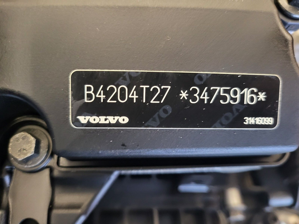 16-20 Volvo XC90 S90 V90 S60 2.0 A2 Turbo/Supercharged B4204T27 Long ...