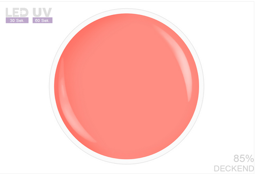 Jolifin LED LAVENI Shellac 12ml Farbe Nude Coralicious Nagelstudio Nail ...