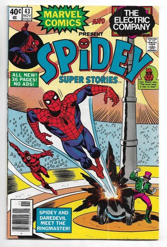 Spidey Super Stories #43 Marvel Comics 1979 Daredevil / Ringmaster | eBay