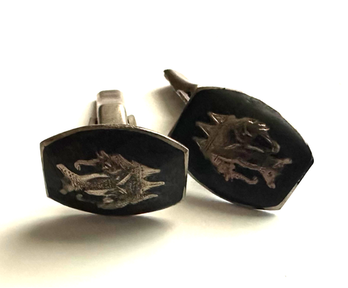 Vintage Heraldic Crest Cufflinks MARKED STERLING SILVER 925 Jewelry Lot ...