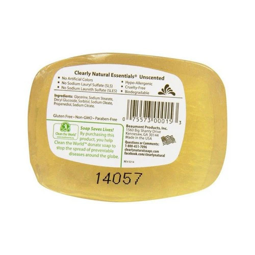 Essentials Glycerin Bar Soap Unscented 4 Oz | eBay