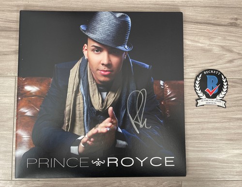 Prince Royce Signed Autographed Debut Album Vinyl Bachata Beckett QR ...