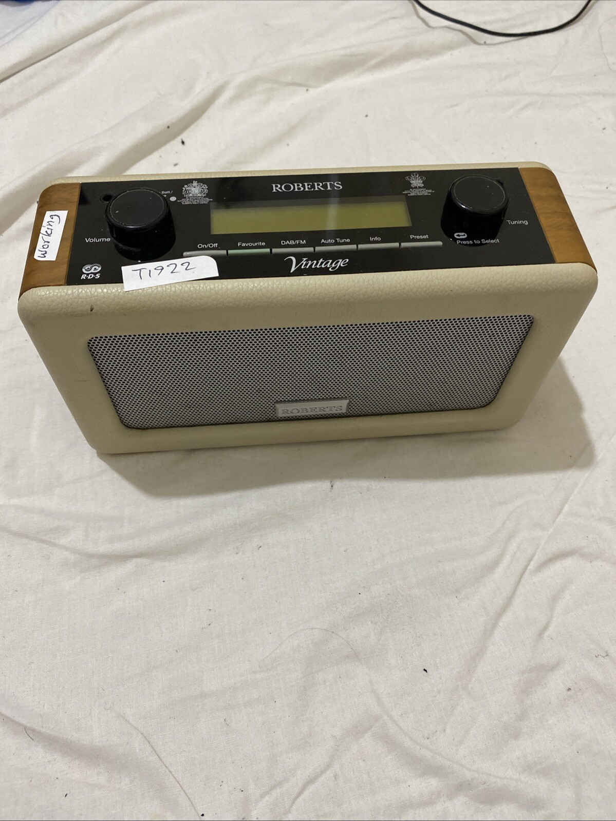 Roberts Vintage DAB/FM RDS Portable Radio - Working 5038301301941 | eBay
