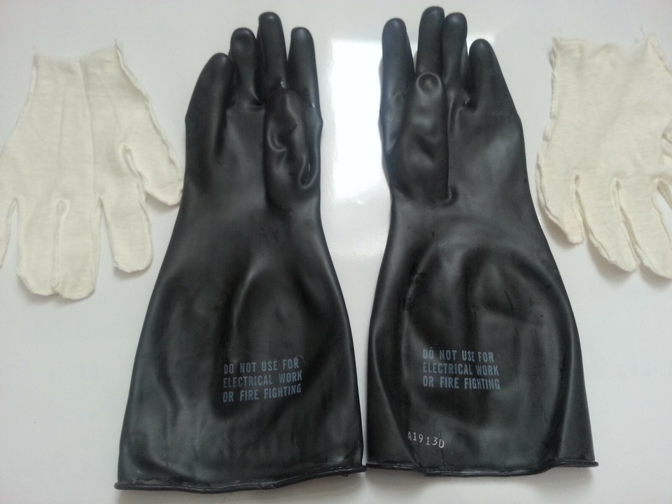 Sealed Unissued US Army Military Surplus BiologiChemical NBC Gloves | eBay
