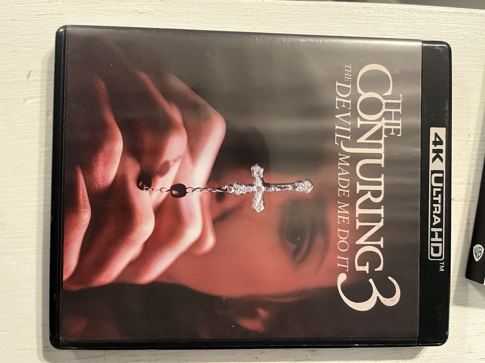 The Conjuring 3: The Devil Made Me Do It (4k Ultra HD/Blu-ray, 2-discs ...