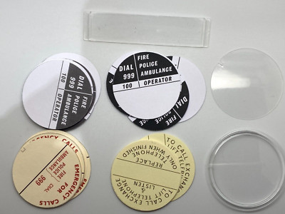 GPO TELEPHONE NUMBER CARD INSERTS & PLASTIC COVERS (ALL MODELS) | eBay UK