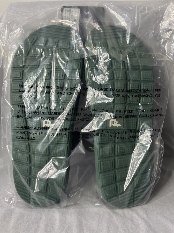 7M Naruto Serpent Snake Skateboarding Slides Sandals Green NWT ...