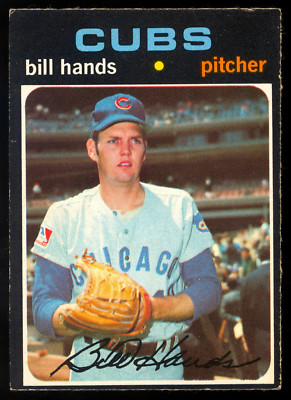 1971 TOPPS OPC O PEE CHEE MLB BASEBALL #670 Bill Hands NM Chicago Cubs ...