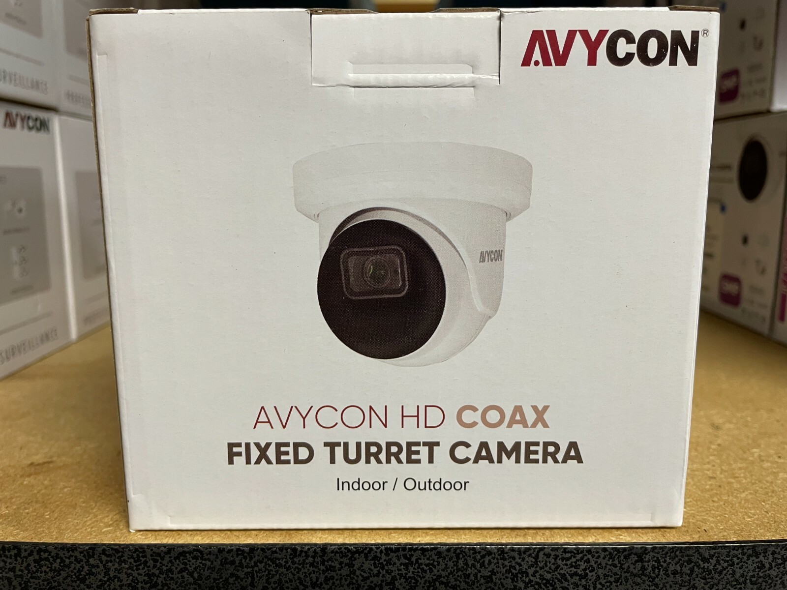Avycon 5-Megapixel HD-TVI HD-CVI HD-AHD Analog Outdoor Dome Camera AVC ...