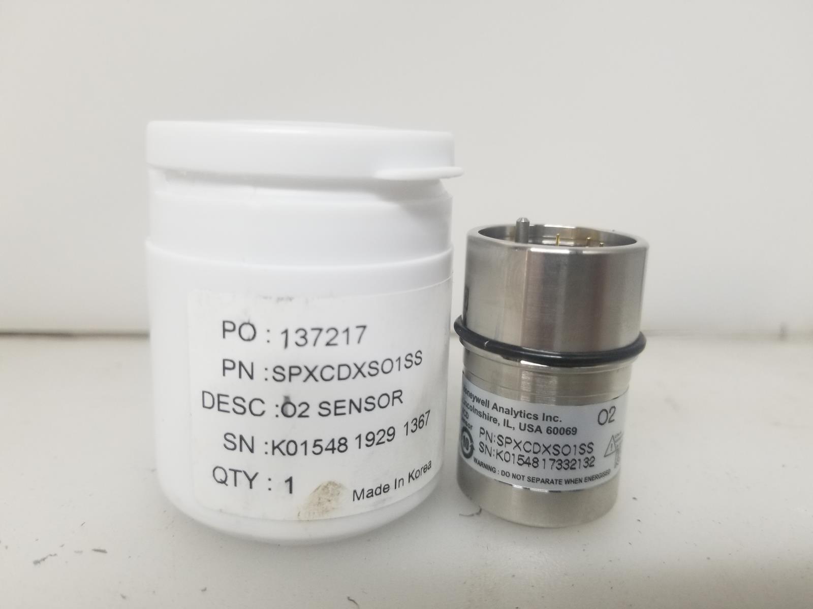 Honeywell SPXCDXSO1SS XCD Oxygen O2 Sensor Replacement Cartridge | eBay