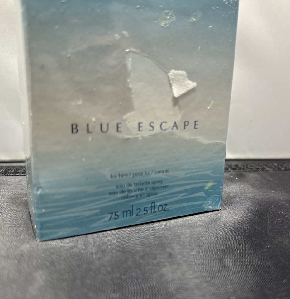 NEW Avon Blue Escape By Avon Eau De Toilette Spray 2.5oz/75ml For Men ...