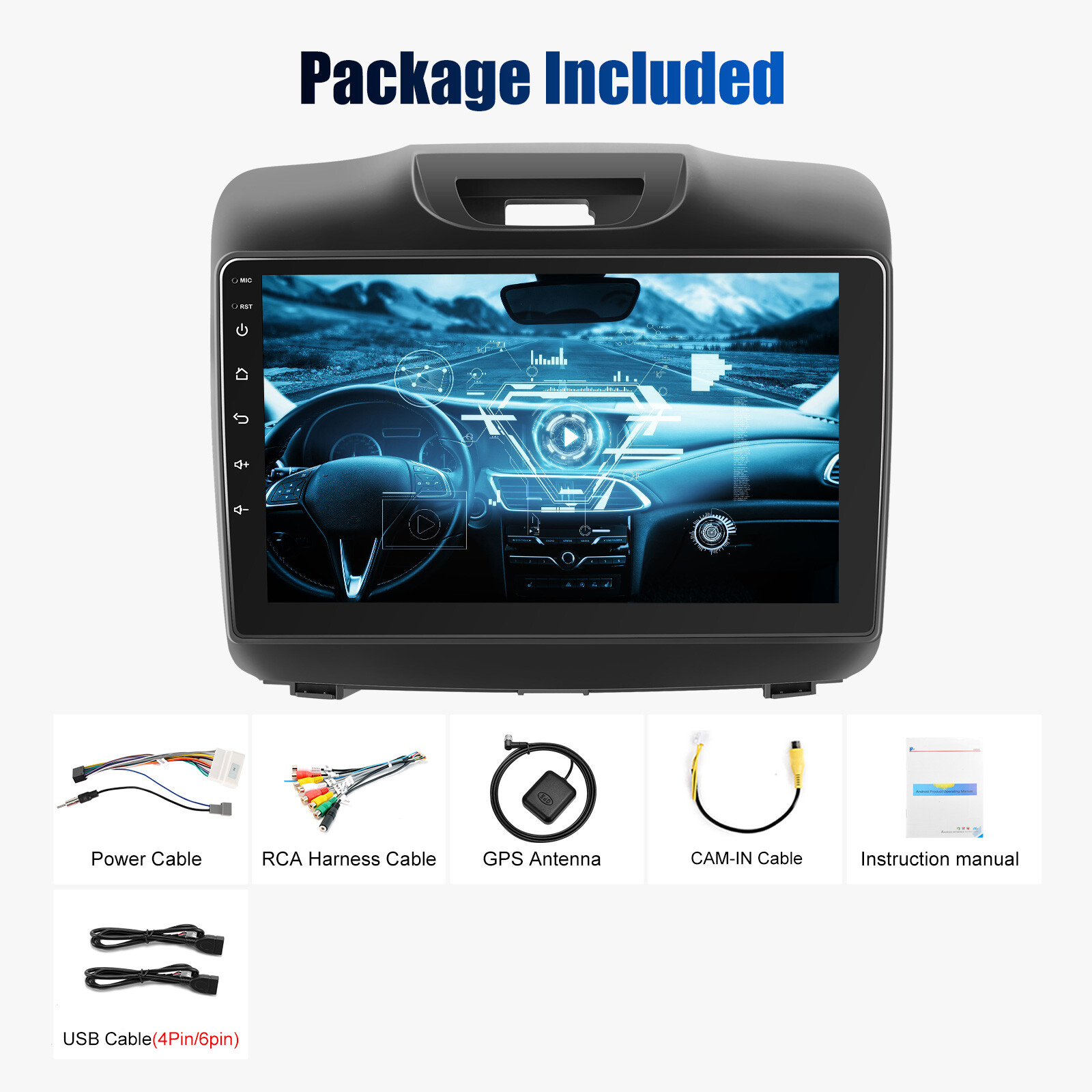 Android 13 For Holden Colorado RG 2012-2016 Car Stereo Radio GPS Navi ...