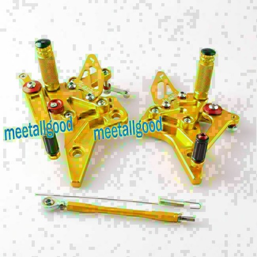 Gold Motorcycle Rearset Rear set Foot Pegs FOR Kawasaki Z800 2013 2014 ...