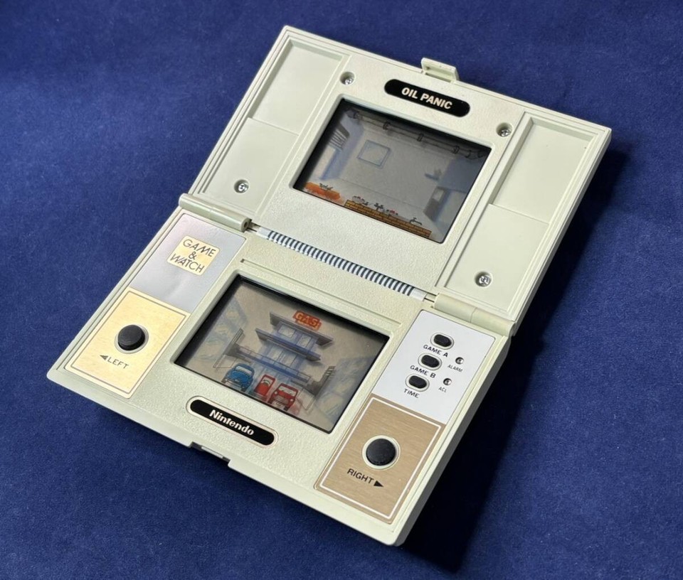 Nintendo Game & Watch Oil Panic OP-51 Multi Screen with Box Tested | eBay