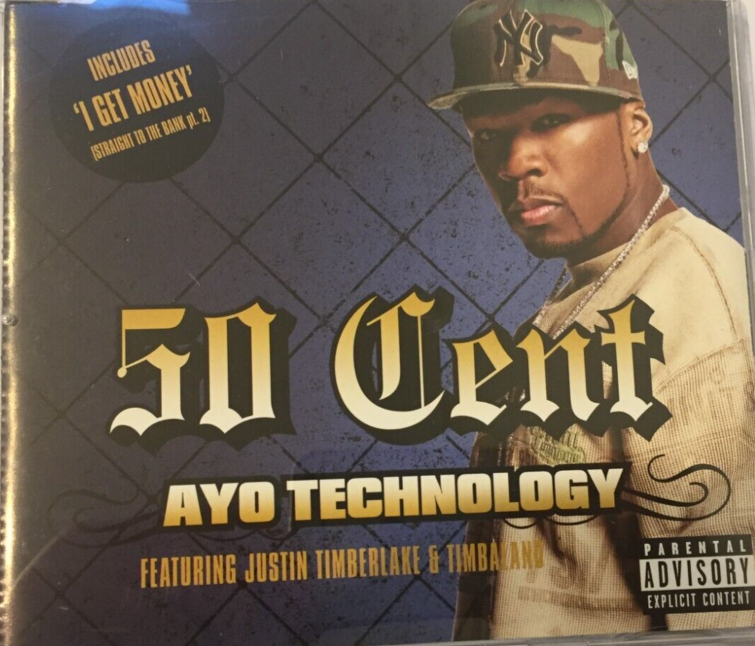 50 CENT feat TIMBALAND AYO Technology 2 TRACK CD NEW - NOT SEALED ...