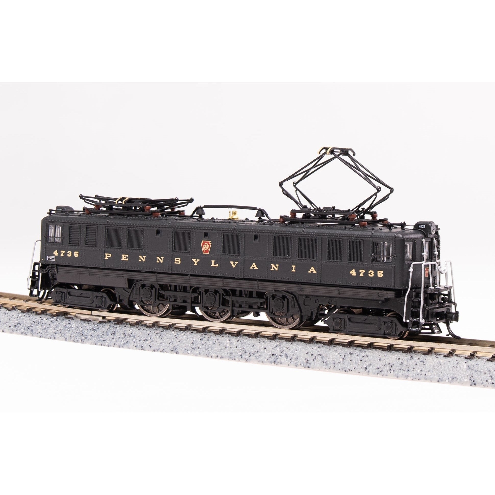 Broadway Limited N P4 PRR P5a Boxcab Electric #4735/Frt.Type DC/DCC ...