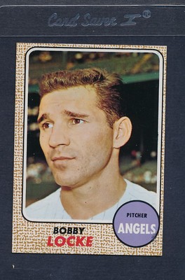 1968 Topps #024 Bobby Locke Angels EX *534 | eBay