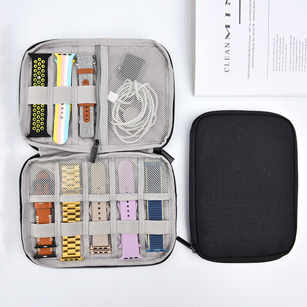 Strap Holder Watch Band Storage Case Durable For Cable Protective Carry ...