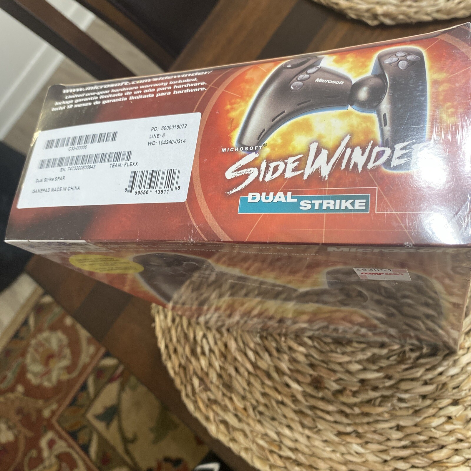 Microsoft SideWinder Dual Strike (C3200006) Gamepad for sale online | eBay