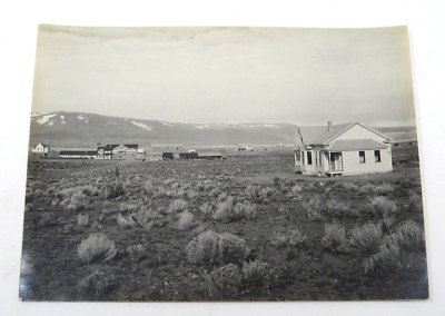 Macdoel California Large Photograph Town view c1910 Butte Valley Hotel ...