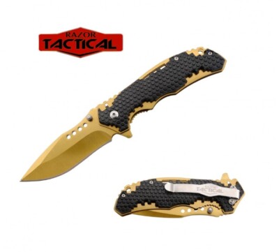 Razor Tactical Spring Assist knife | eBay