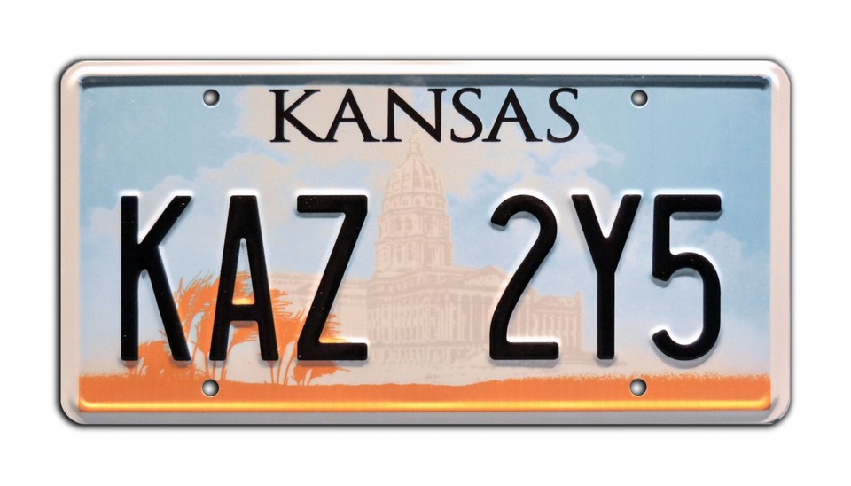 Supernatural | KAZ 2Y5 & CNK 80Q3 | STAMPED Replica Prop License Plate ...