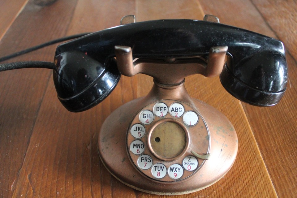 Vintage Western Electric Company USA Rotary Telephone | eBay