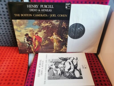 PURCELL: Dido & Aeneas d'Anna Fortunato Cohen / HM Germany stereo LP NM ...