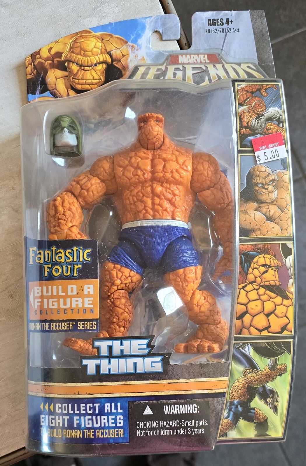 Hasbro Marvel Legends The Thing 6" Action Fig. BAFC "Ronan The Accuser ...