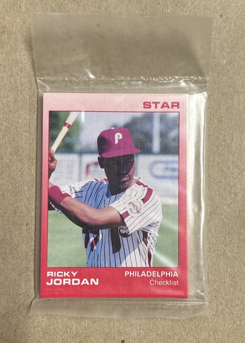 1988 Star Co Ricky Jordan 11 Card Set Pink Sealed | eBay