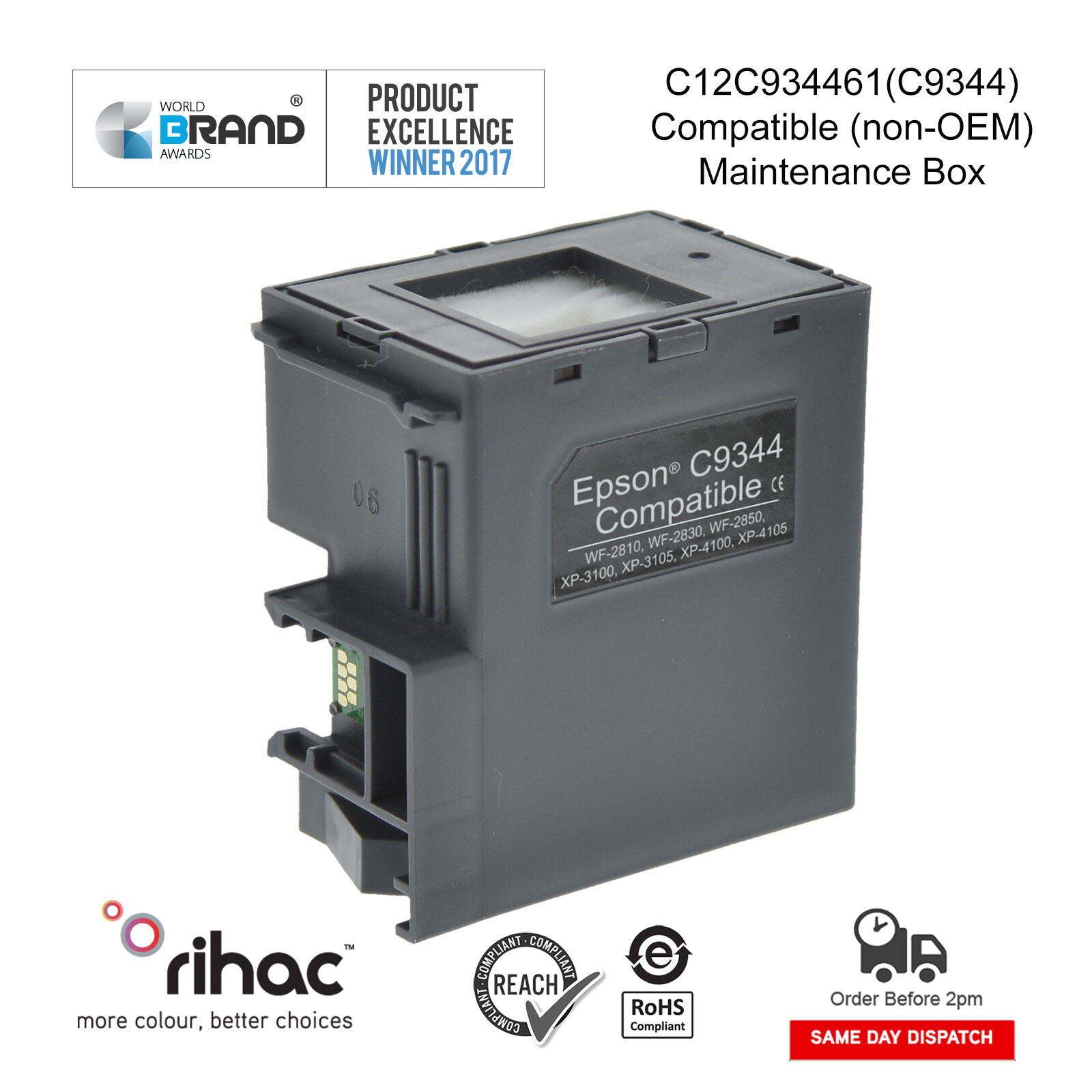 Compatible Maintenance Tank for Epson C9344 C12C934461 XP-3100 3105 ...