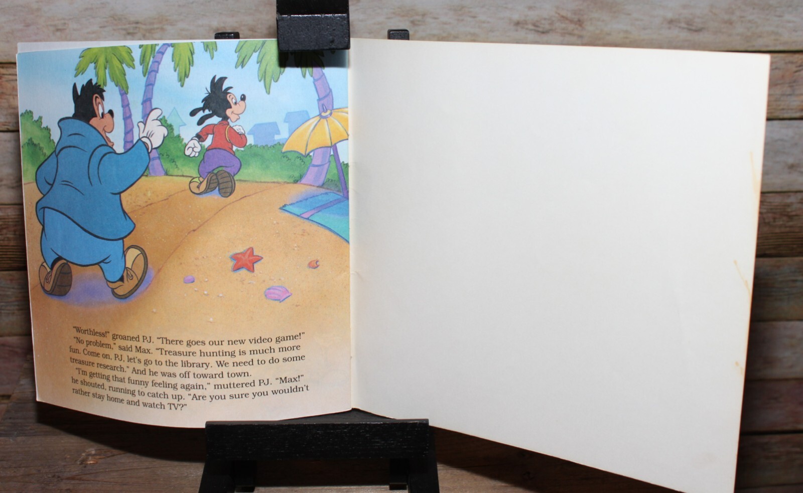 Disney's Goof Troop Goin' Gold-Fishing Golden Book 1993 Paperback | eBay