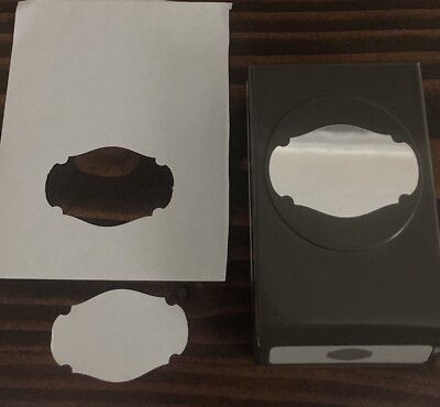 Stampin’ Up! Tag Paper Punch Badge Label Crafts Scrapbook | eBay