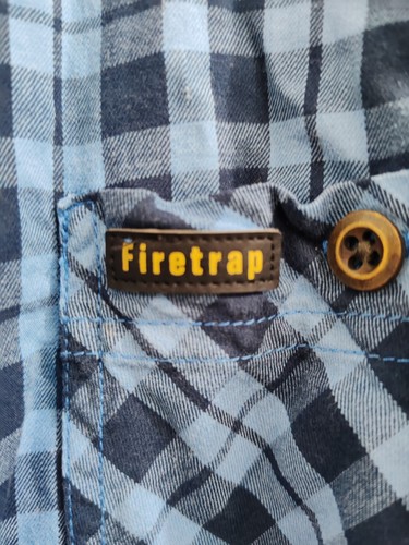 Mens Firetrap Check Shirt. UK Size 2xl. 50-52" Chest | eBay