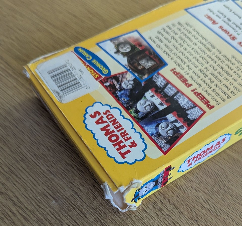 Thomas the Tank Engine Friends Gallant Old Engine VHS Tape 1996 - Rare ...