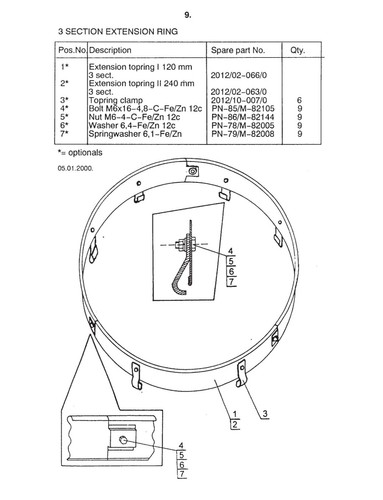 80 Fertilizer Spreader Instruction & Spare Parts Manual Fits Baltimatic ...