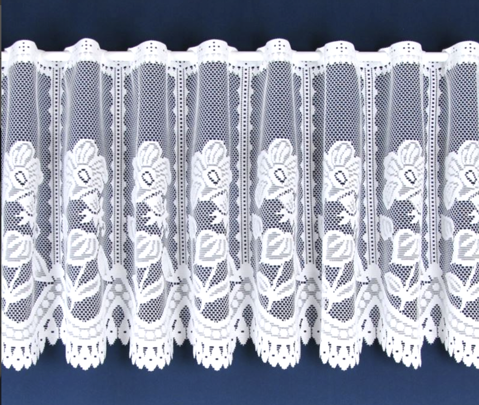 Cafe Net Curtains 16 finest Design 3 drops - Sold by width - Free ...