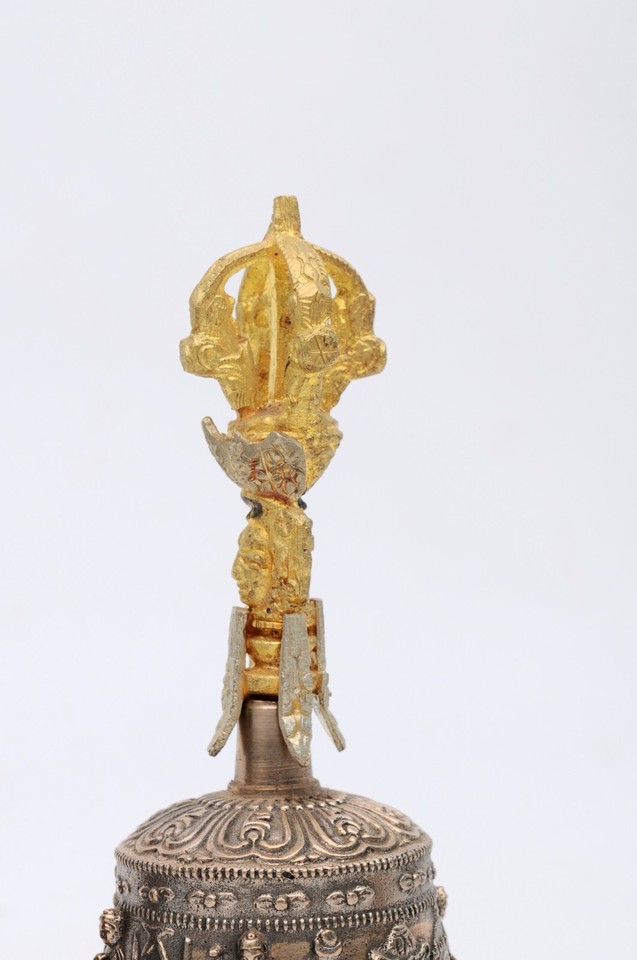 Tibetan Bell and Dorje set-6 inches tall Bell-Handmade-Tibetan Bell ...