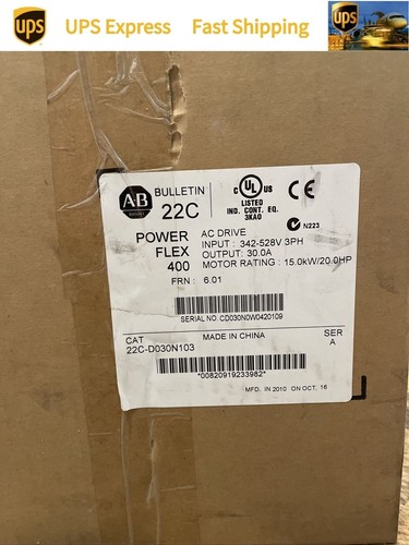 AB 22C-D030N103 Powerflex 400 VFD 20.0HP NEW Spot Goods Expedited | eBay