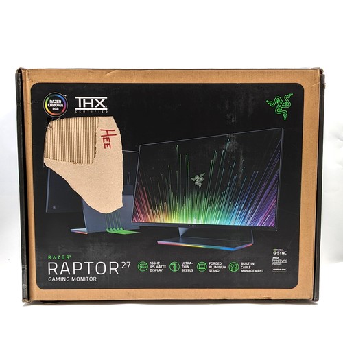Razer Raptor 27 27" 2560x1440 165Hz 4ms IPS LED RZ39-03500100-R3U1 | eBay
