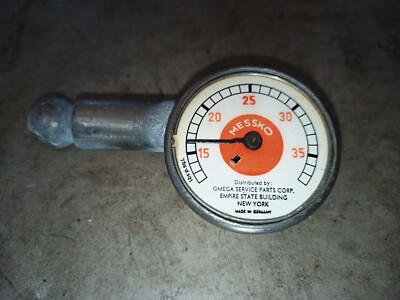 Messko Red Dot Tire Pressure Gauge | eBay