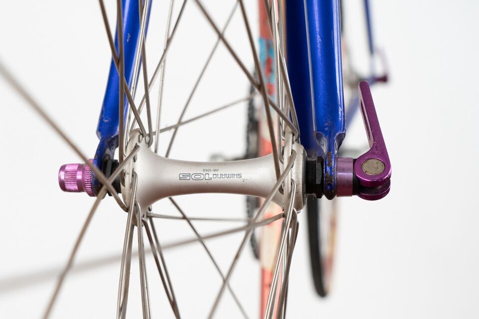 MALAGNINI SHIMANO 105 STEEL LUGS VINTAGE OLD ITALIAN ROAD RACING BIKE ...