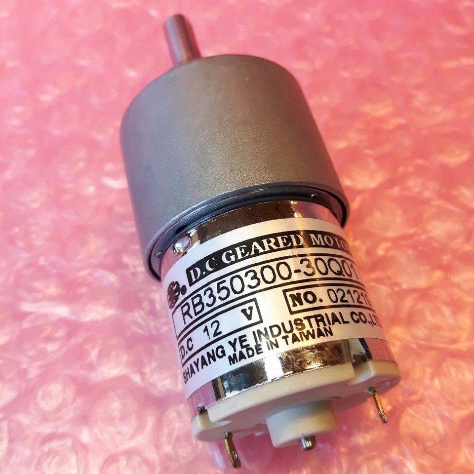 [LOT OF 5] Shayang 12V Dc Geared Motor Encoder RB350300-30Q01 | eBay