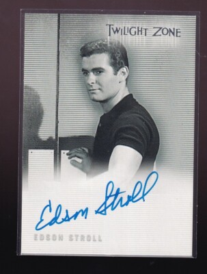 Twilight Zone 4 Science & Superstition 2005 autograph card A-97 Edson ...