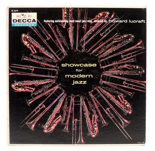 Howard Lucraft -Showcase For Modern Jazz LP 1958 Decca 8679 Promo W ...
