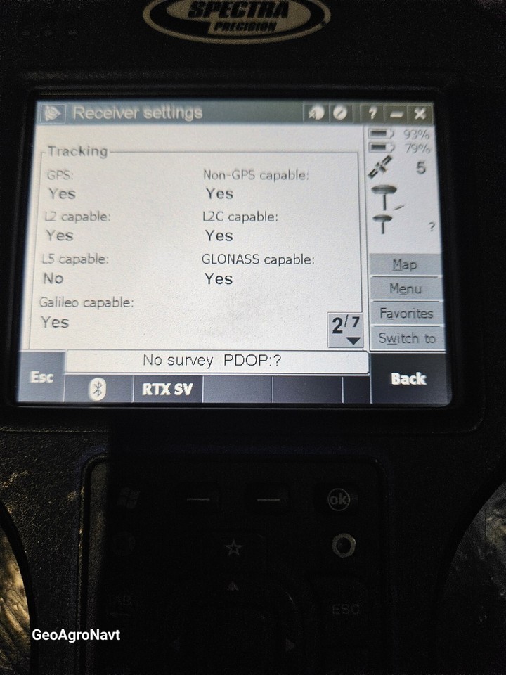 GNSS receiver KiT Trimble SP60+SP60 Base/Rover RTK radio UHF+ TSC3 ...